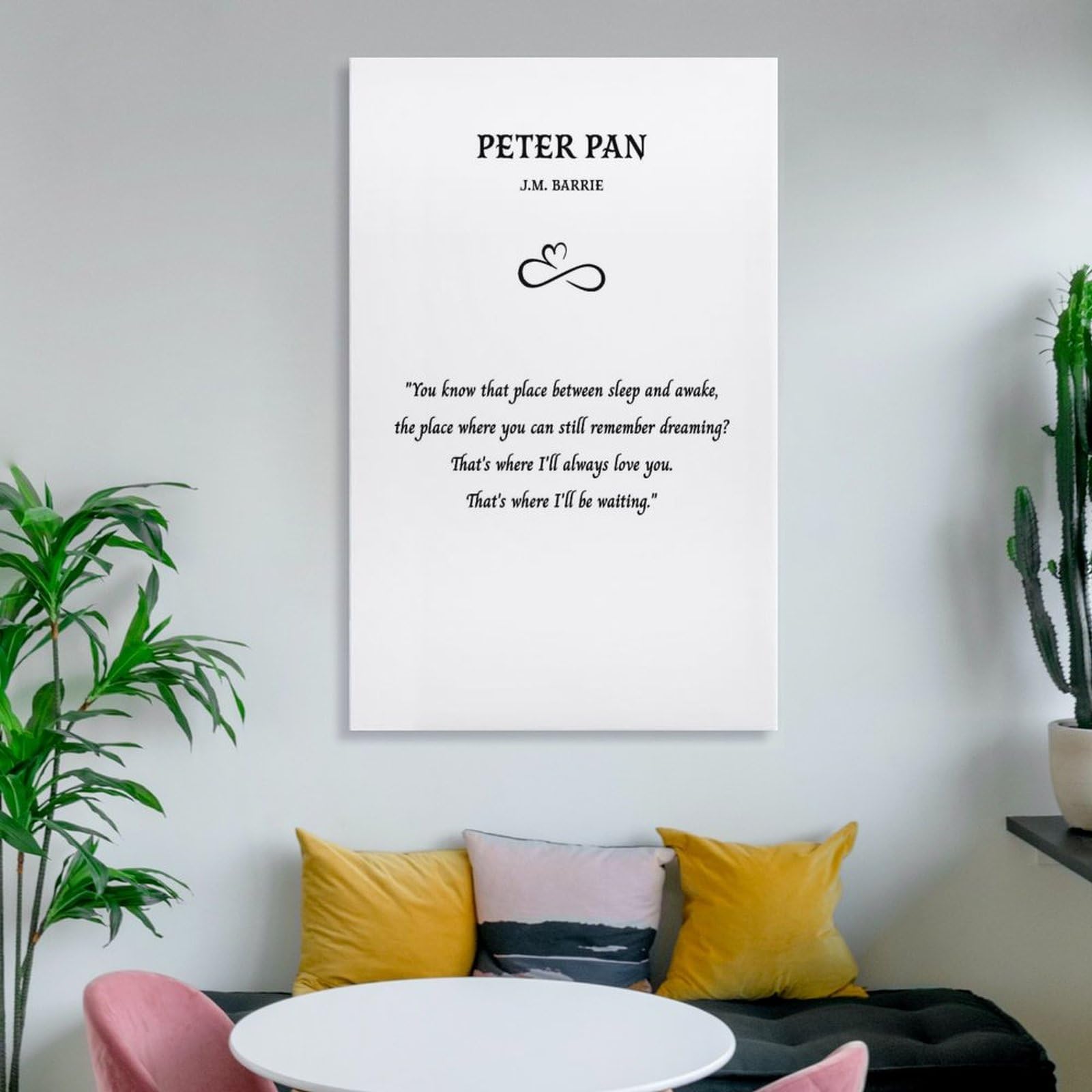 Eens Op Een Tijd Peter Pan Behang Amazon.com: Peter Pan Wall Art
