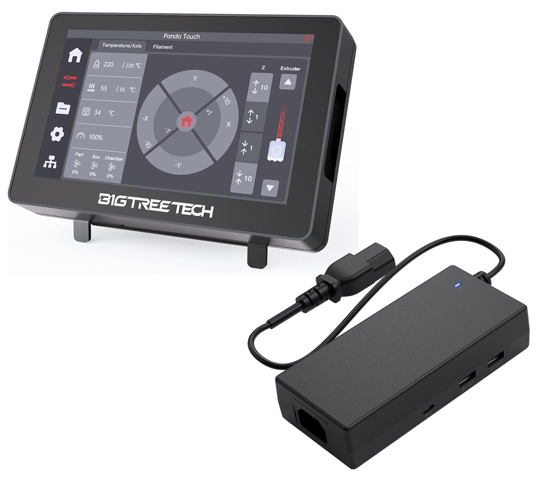 Amazon.com: BIGTREETECH Panda Touch Screen + Panda PWR Power Manager ...