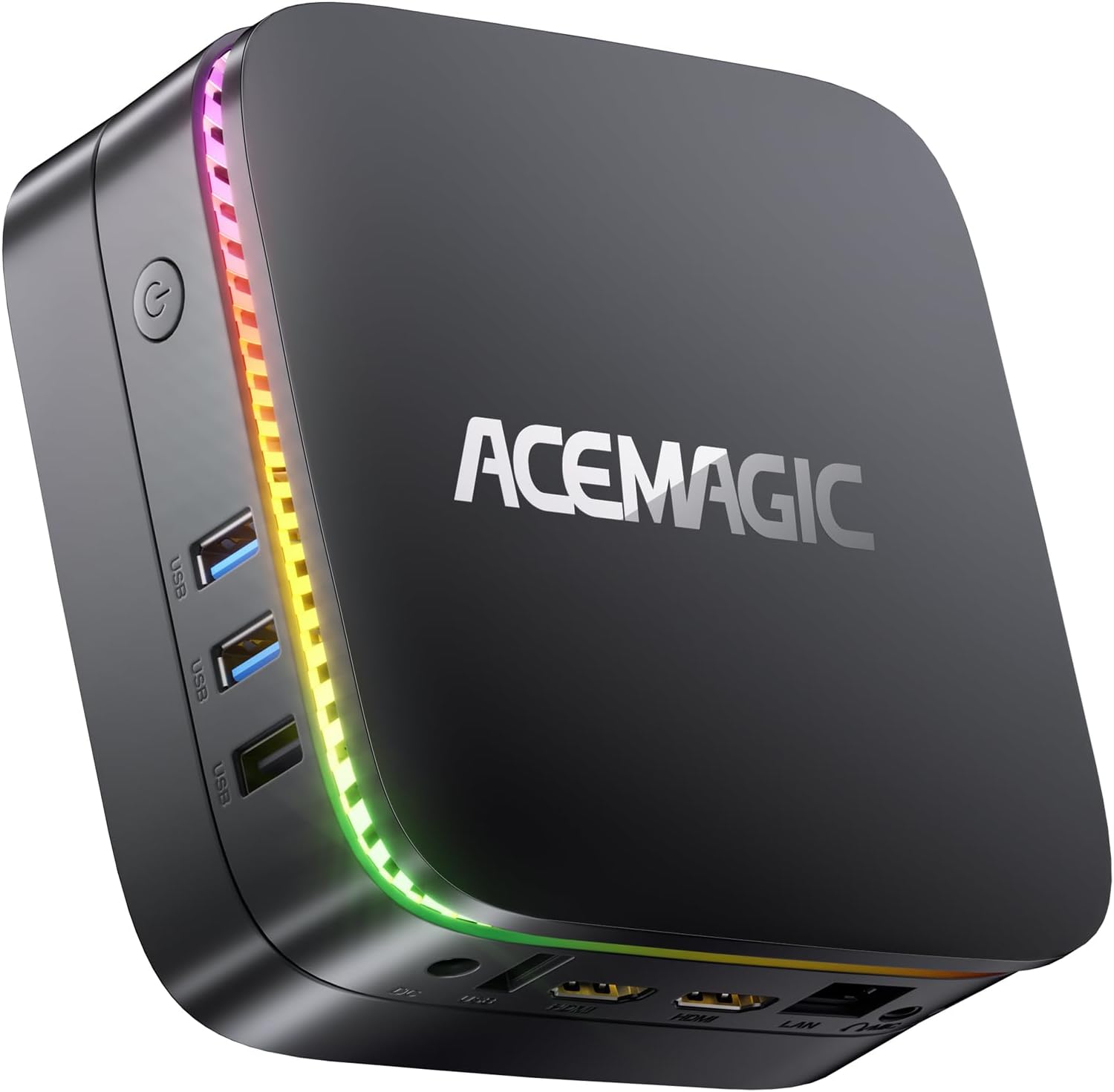 ACEMAGICIAN AM07 Mini PC, AMD Ryzen 5 5500U(6C/12T, hasta 4.0 GHz ...