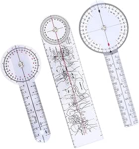 LiebeWH Professional Medical Spinal Goniometer Ruler for Joint Range of ...