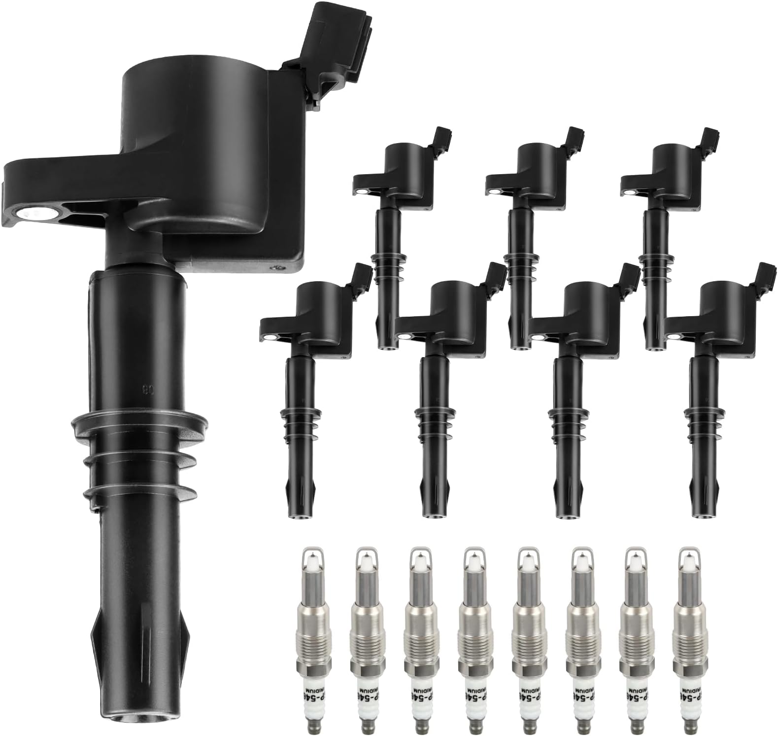 Amazon.com: 8PCS Ignition Coil Pack DG511+Iridium Spark Plug SP546 ...