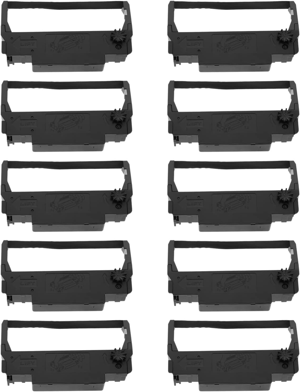 Amazon.com: ULTECHNOVO Erc30/34 Erc38 Nylon Ink Ribbon 10pcs Black Cash ...