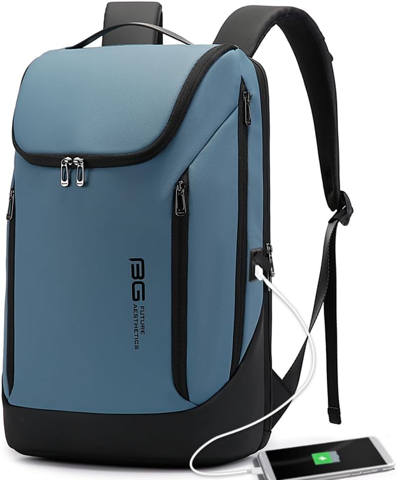 Amazon.com: BANGE Business Smart Backpack Waterproof fit 15.6 Inch ...