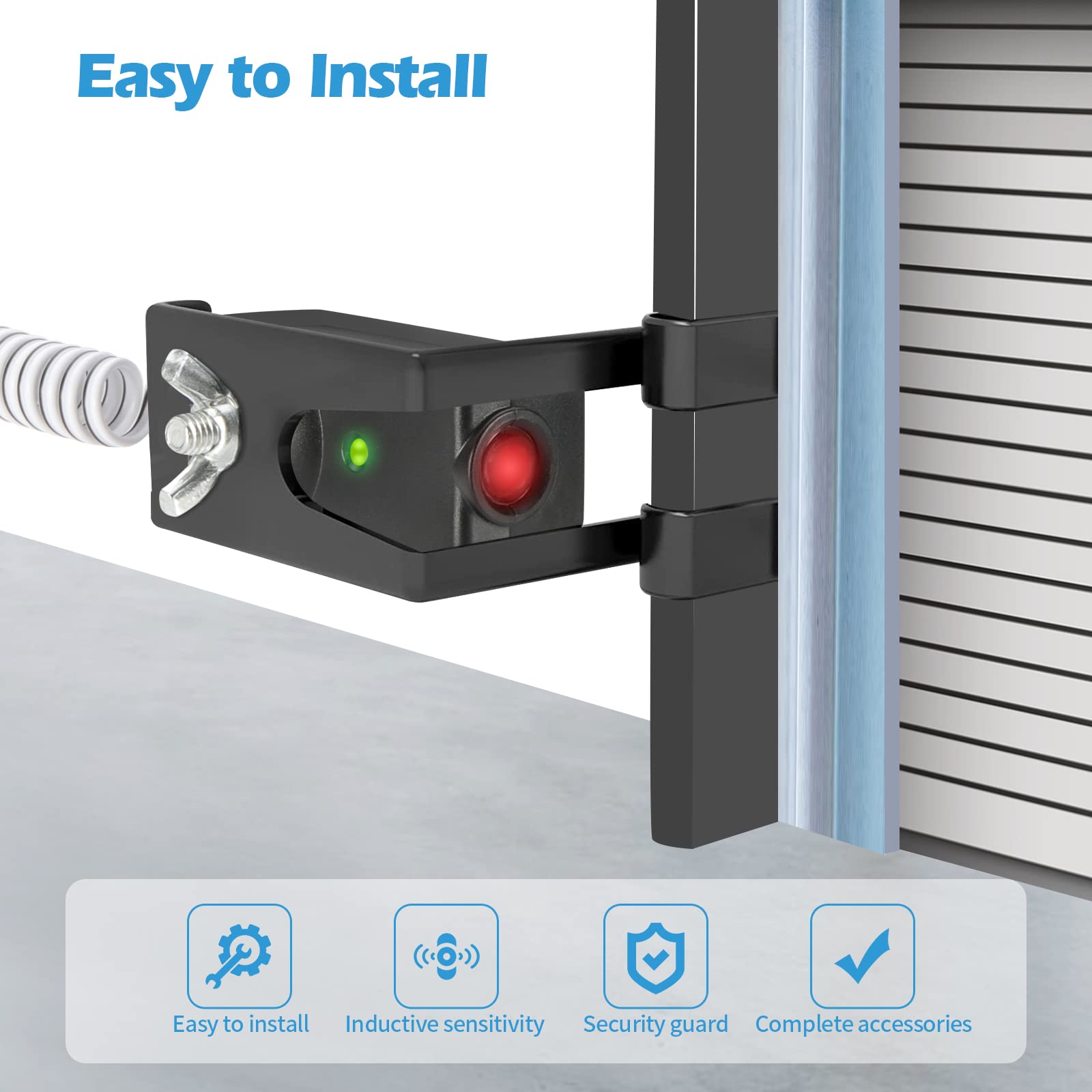 Snapklik.com : Datonten Garage Door Safety Sensor Beam Eyes