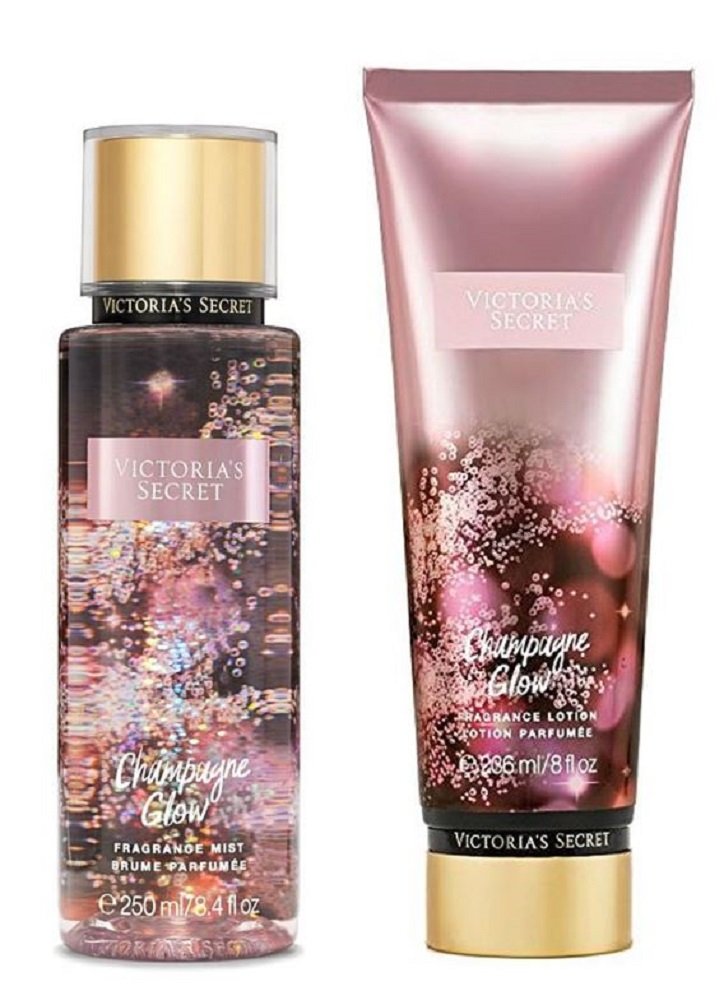 Buy Victoria's Secret Champagne Glow Fragrance Mist & Fragrance Lotion ...