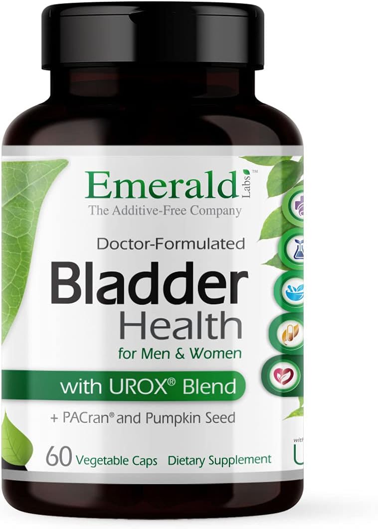 Amazon.com: Emerald Labs Bladder Health - with Urox Blend, PaCran ...