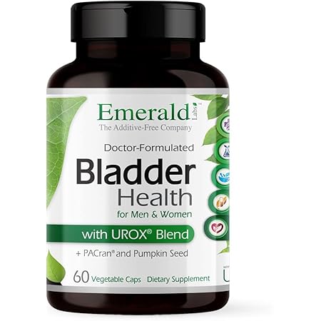 Amazon.com: Emerald Labs Bladder Health - with Urox Blend, PaCran ...
