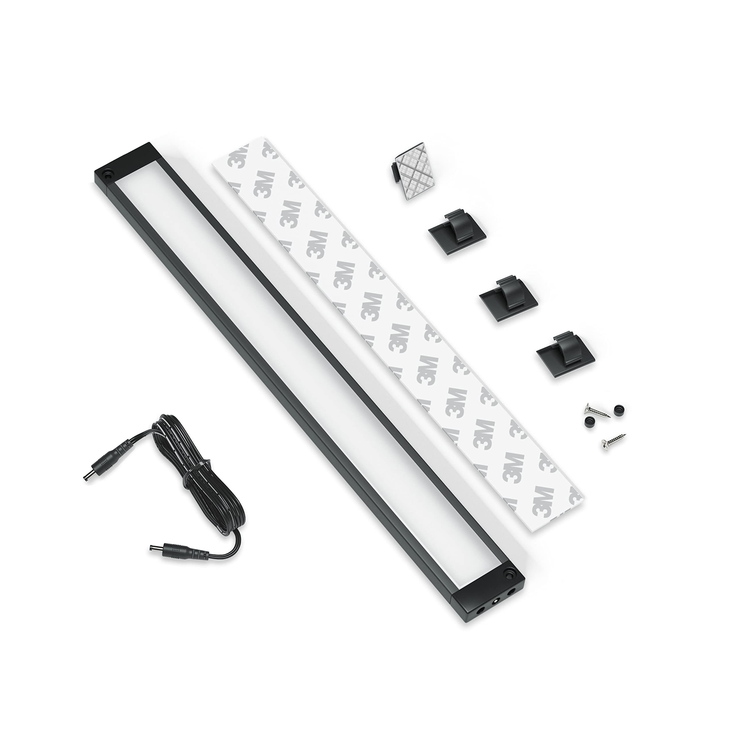EShine Black 12 inch Dimmable LED Lighting Bar with Accessories (No ...