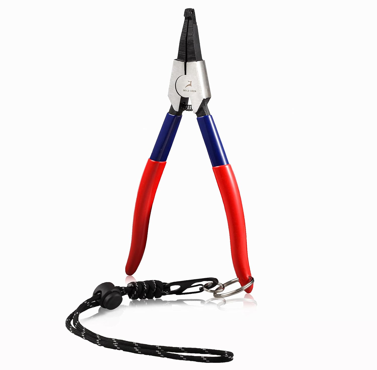GOLD DEER 8" Right Angle Tip Retaining Ring Pliers - Lock & Circlip ...