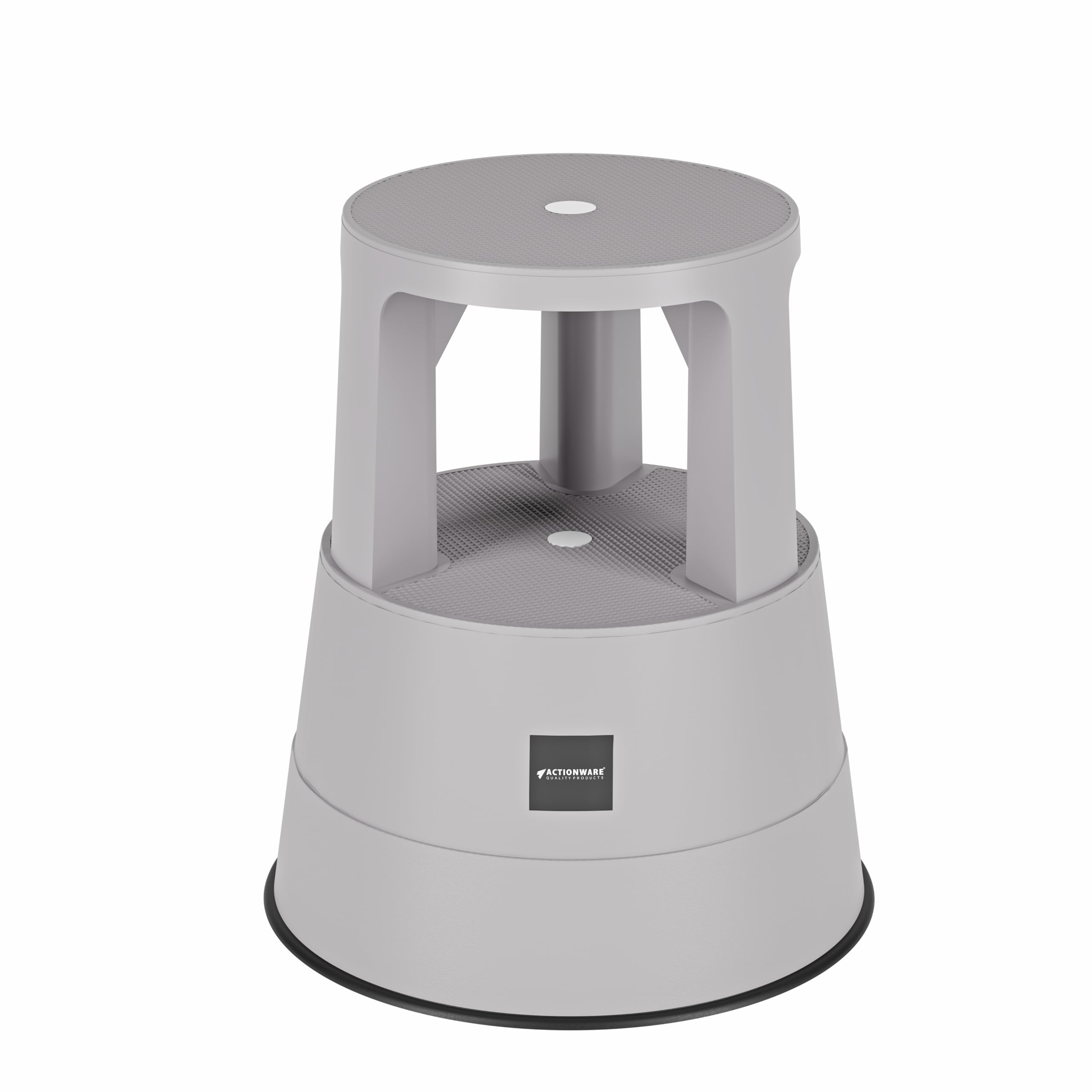 ACTIONWARE Ultimate Rolling Step Stool | Heavy-Duty Construction with ...