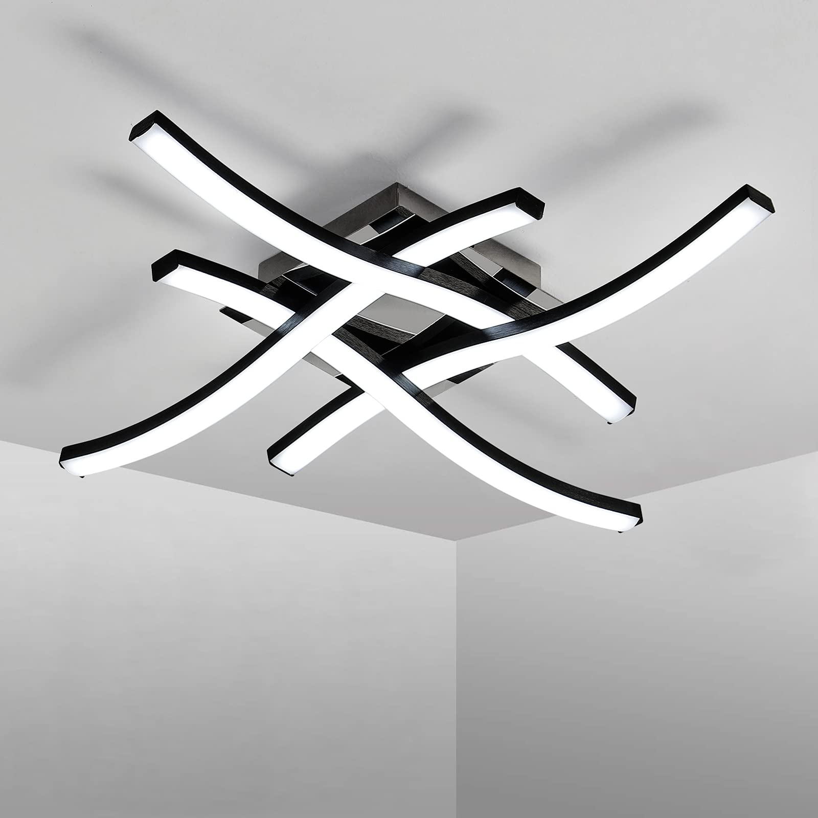 Buy Dorlink Modern LED Ceiling Light,4 Built-in LED Boards 6500K Cool ...