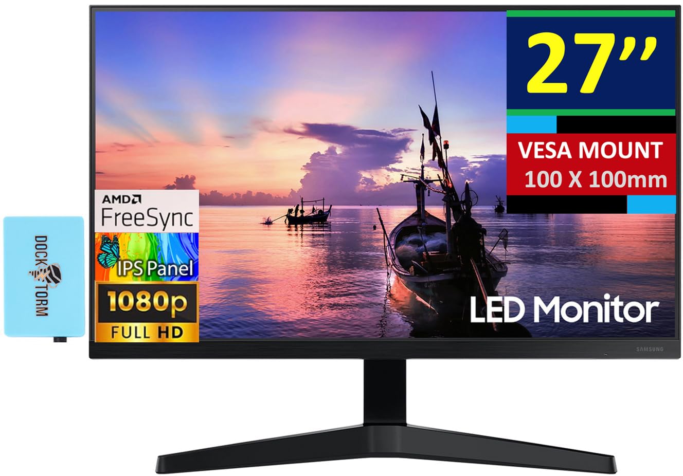 Amazon.com: SAMSUNG 27" AMD FreeSync Monitor (2024 Latest Model) - FHD ...