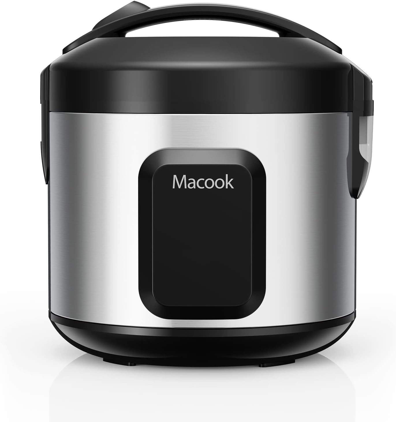 0.6L Mini Rice Cooker 3-Cups Uncooked, Macook Portable Non-Stick Small ...