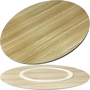 Amazon.com: Wooden Large Rotating Plate For Dining Table Ø 50 60 70 80 ...