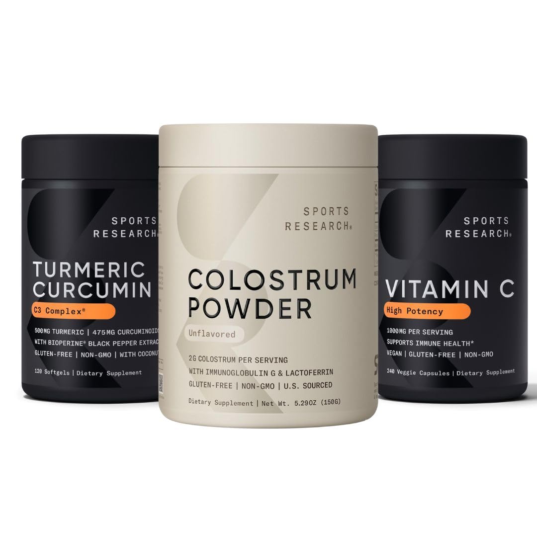 Amazon.com: Sports Research High Potency Vegan Vitamin C Supplement for ...