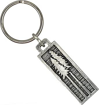 Amazon.com: Tall Trees Keychain, A1030KC, 1 3/4”, Pewter, 100% Handmade ...
