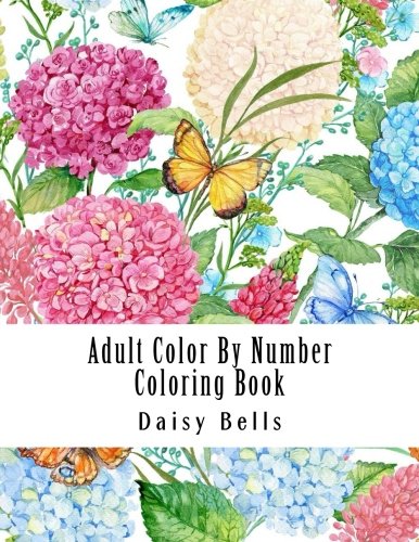 Amazon.com: Adult Color By Number Coloring Book: Big Jumbo Coloring By ...