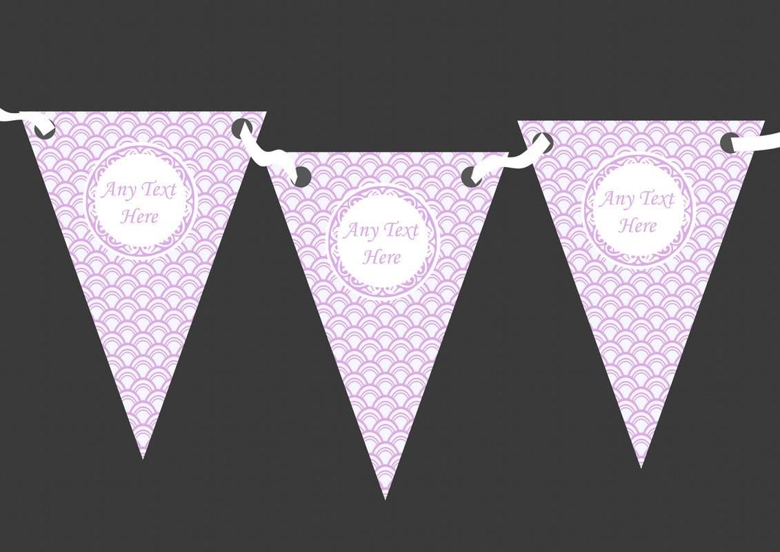 Amazon.com: Lilac Pink and White Patterned Personalised Wedding Venue ...