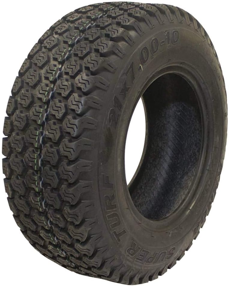 Amazon.com: (2) Super Turf Tires K500 4 Ply 21x7.00-10 Zero Turn Mowers ...