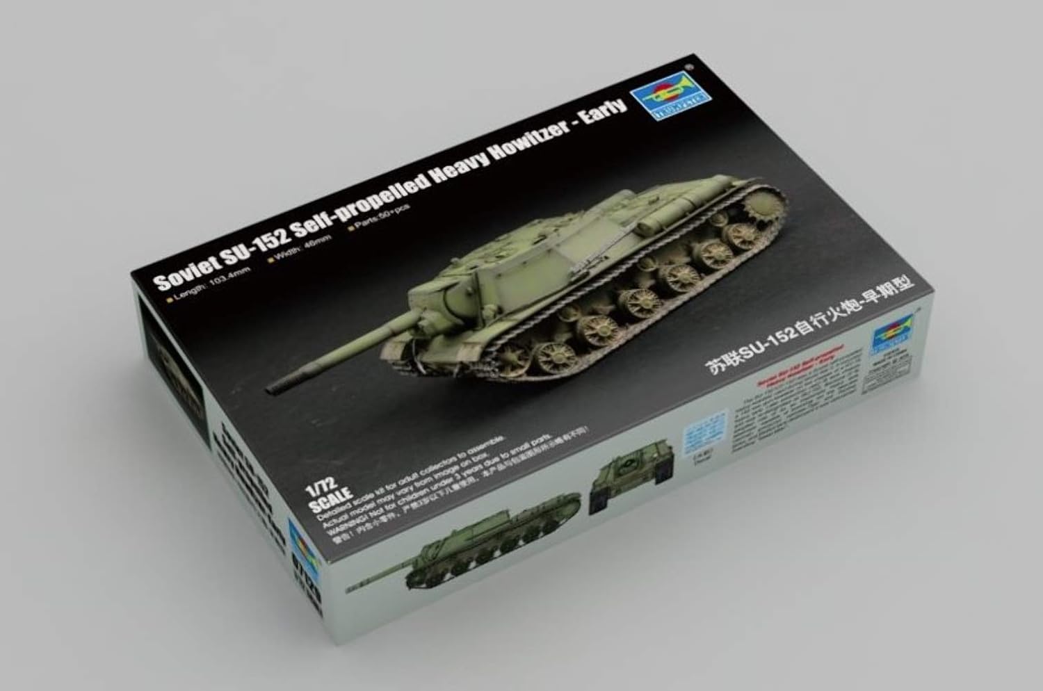 Trumpeter- Soviet SU-152 Self-propelled Heavy Howitzer-Early Juego de ...