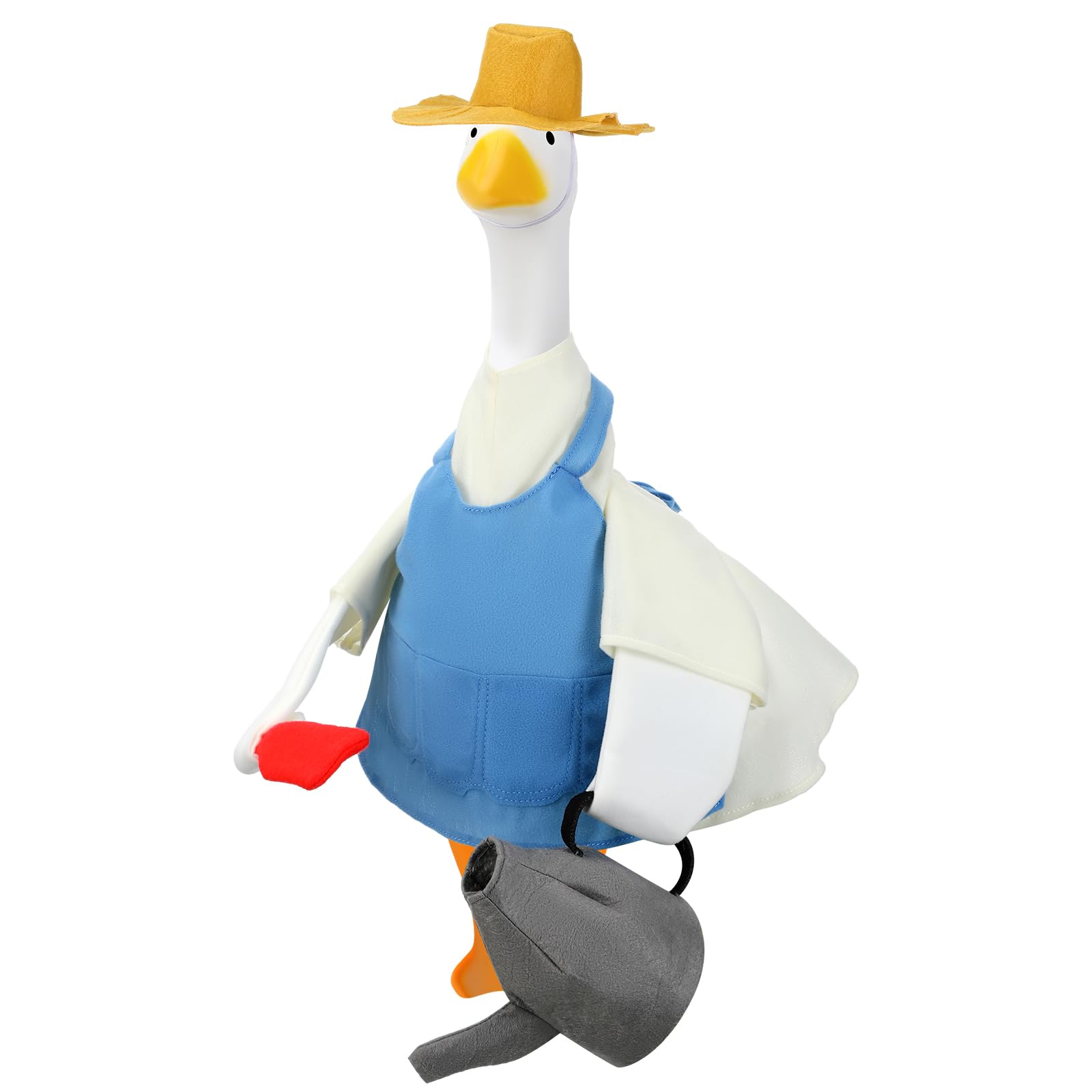 Amazon.com : Cosblank Gardener Goose Outfit Cute Goose Clothes for Lawn ...