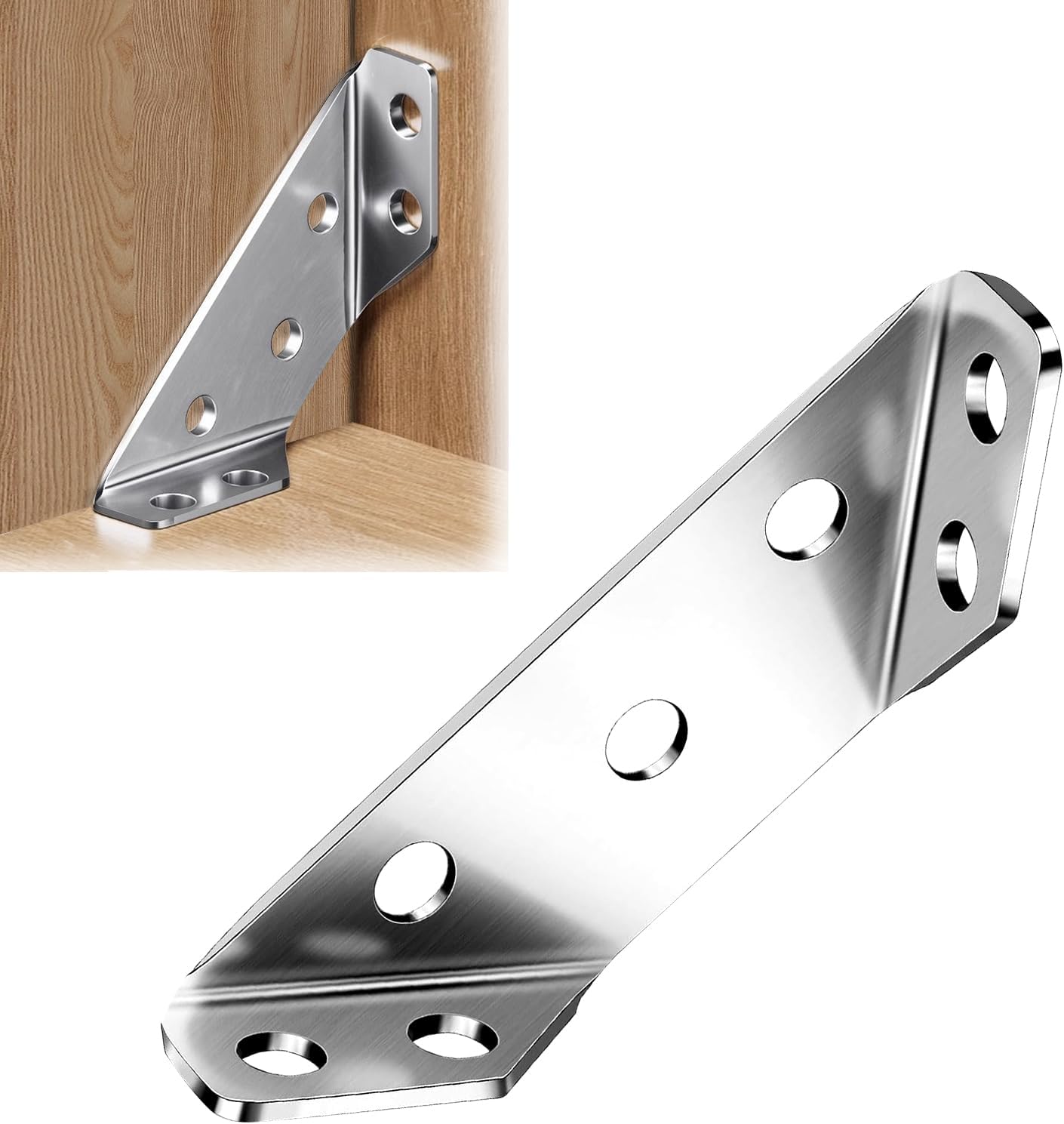 35 Stk Universeller Eckverbinder Holz Winkelverbinder Edelstahl ...