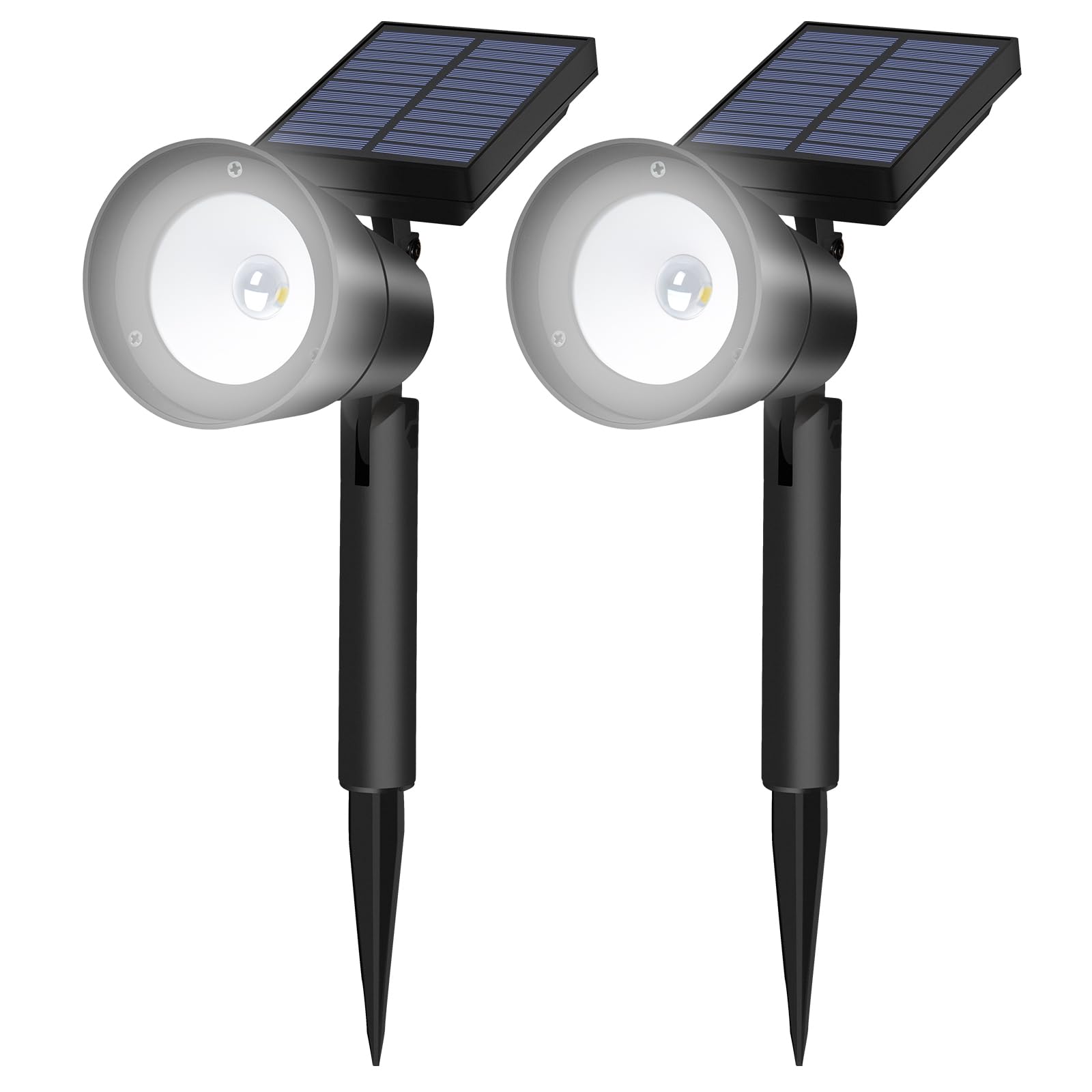 J luster Solar Spot Outdoor Lights, 300 lm Solar Landscape Light, Auto ...