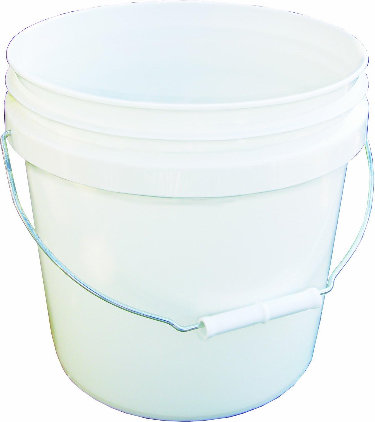 Amazon.com: Encore Plastics 20256 Industrial Plastic Pail White with ...