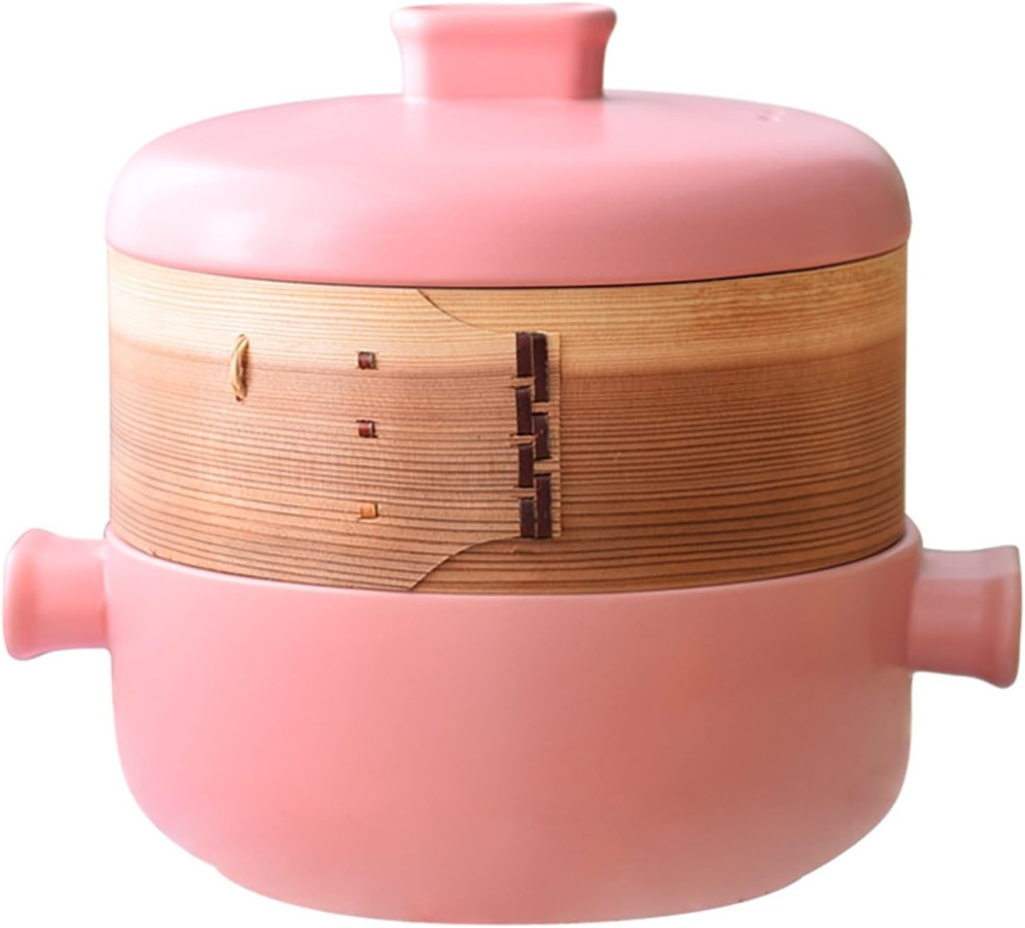 Amazon.com: Japanese Style Ceramic Casserole Clay Pot, With Steam ...