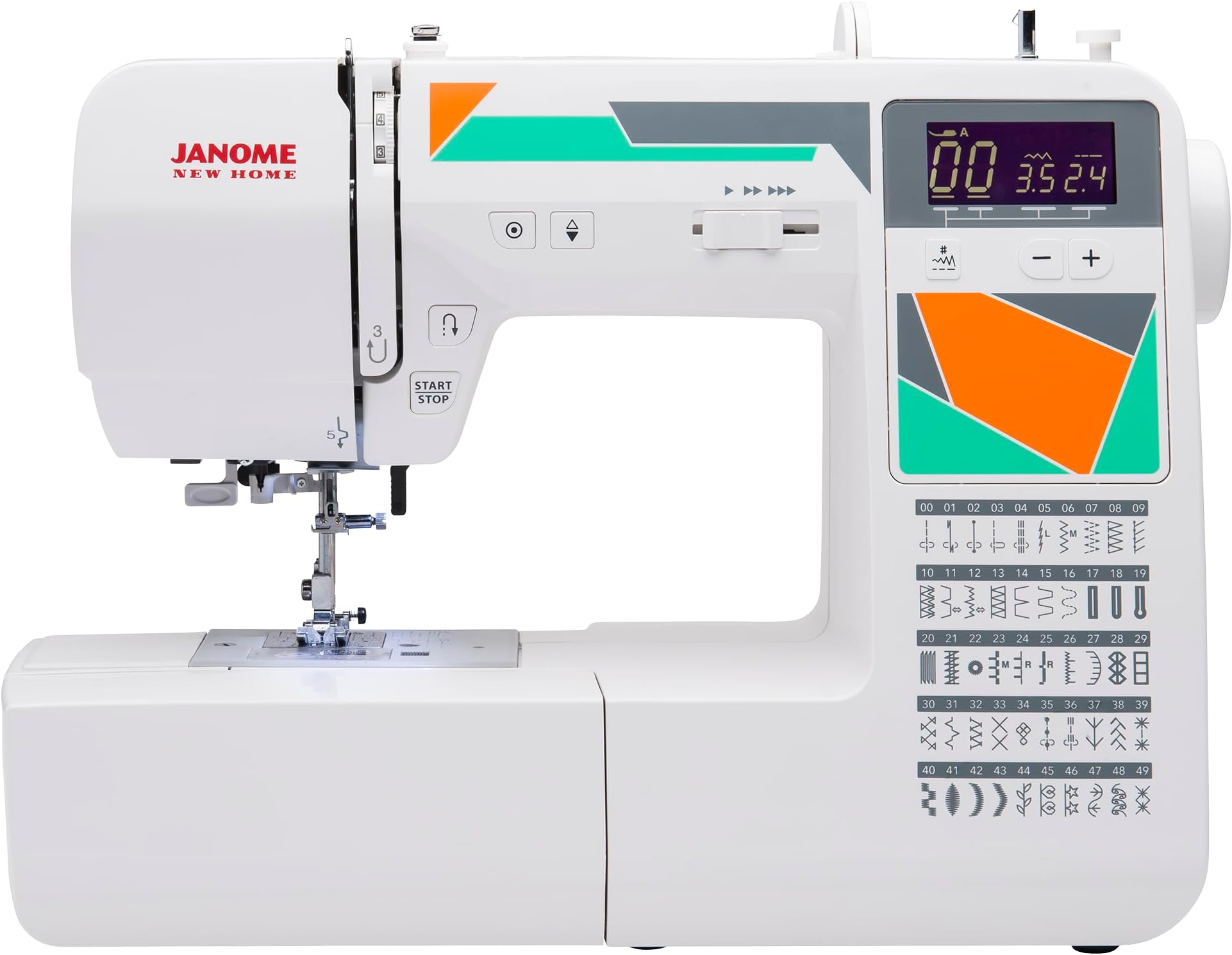 Amazon.com: Janome Sewist 740DC Computerized Sewing Machine with ...