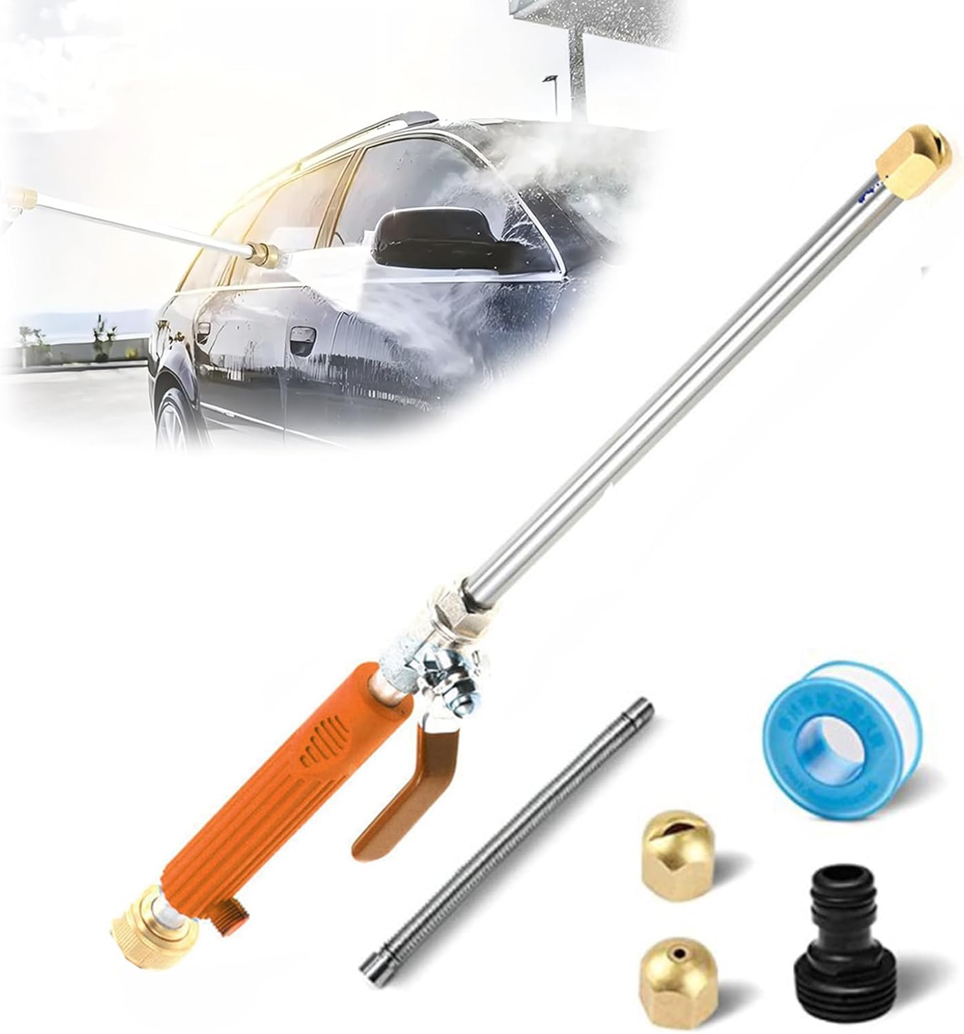 Amazon.com : Jetsono High Pressure Washer, Portable High Pressure Car ...