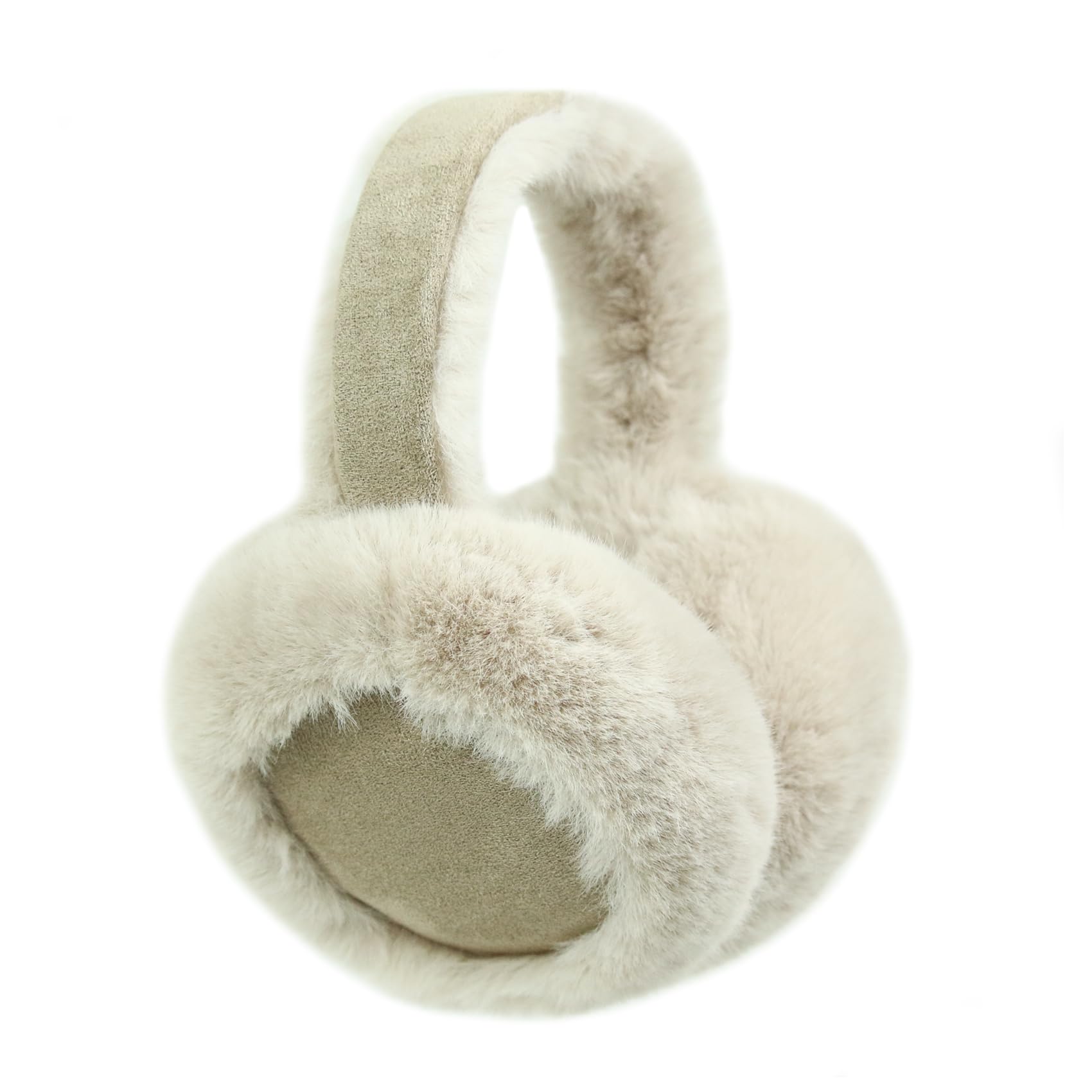 Amazon.com: Kedofe Ear Muffs for Winter Women Foldable Fuzzy Cold ...