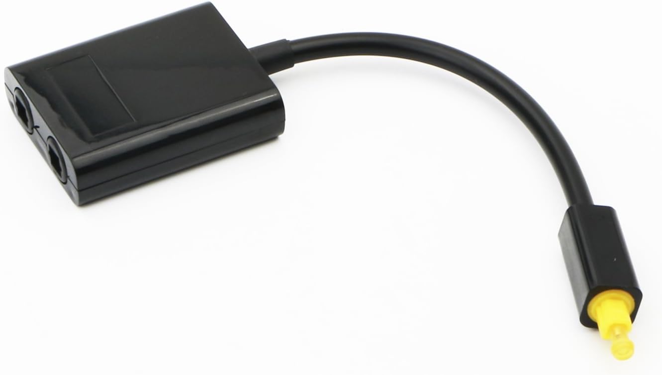 Amazon.com: Newzoll Black Digital Toslink Optical Fiber Audio Cable ...