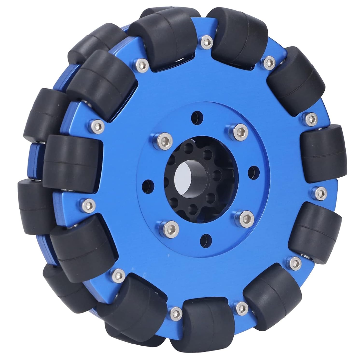 Amazon.com: Mecanum Wheel(Double Wheel), Omni Wheel 5in Omnidirectional ...