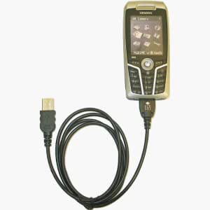 USB Data cable for Siemens SX1 °C55 MC60 °C62 °C65 Cx65 M65 S65 CF62 ...