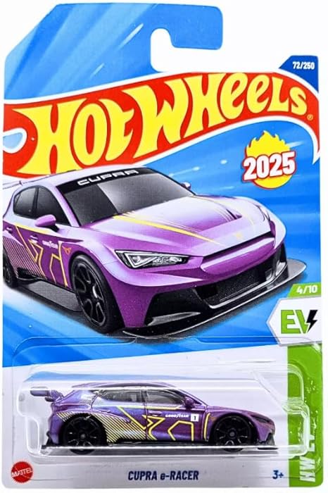 Amazon.com: Hot Wheels Cupra e-Racer, HW EV Series 4/10, 1:64 Scale ...