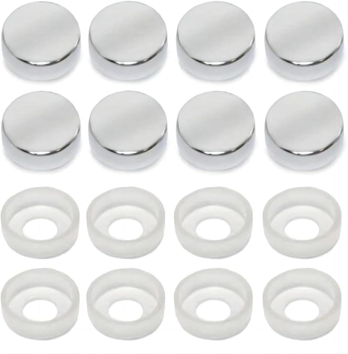 Amazon.com: 8pcs License Plate Screw Caps，License Plate Screw Kit for ...