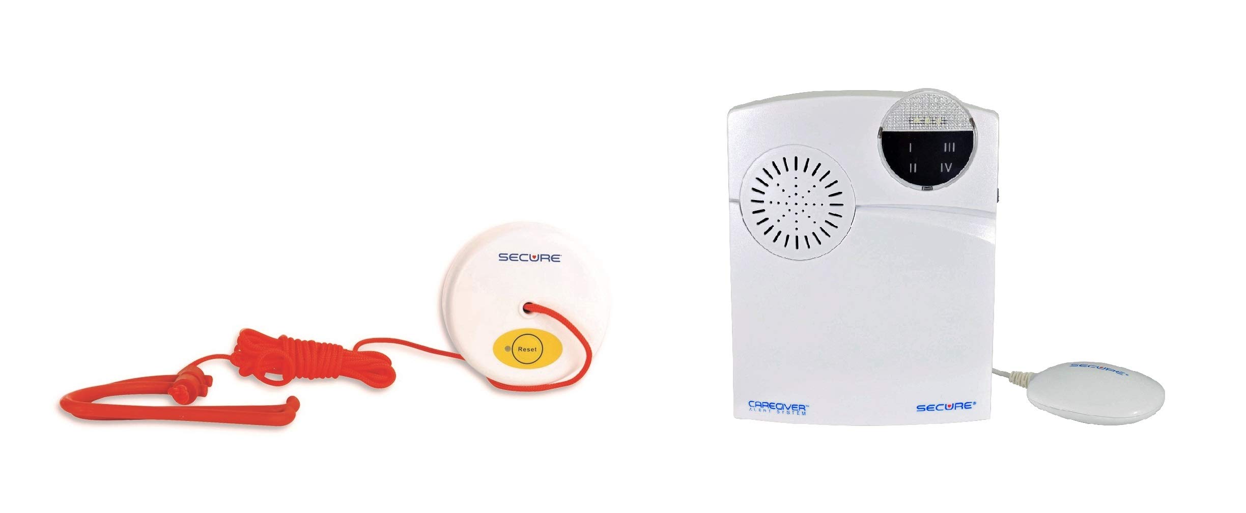 Amazon.com: Secure Caregiver Alert System - Wireless Receiver with Bed ...
