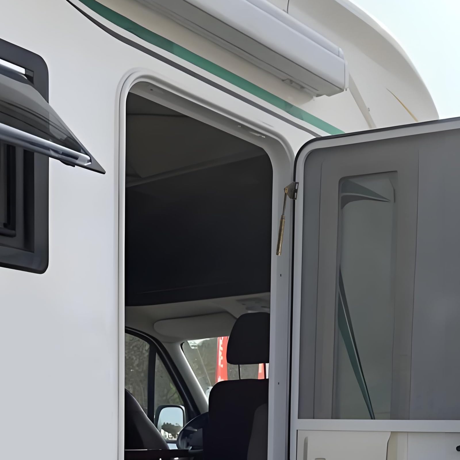 Snapklik.com : KUMGROT 4 Pcs 6-1/4" Brass RV Door Strut Spring Cabinet ...