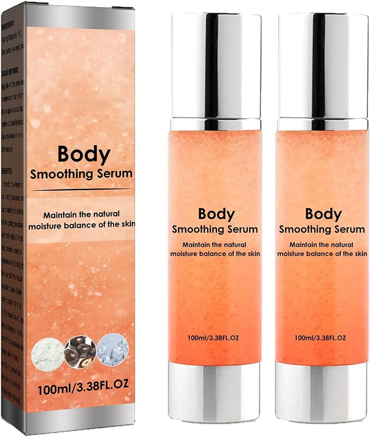 B-GLOSSY Smoothing Body Serum, 2 PCS of Moisturizing Repair Serum with ...