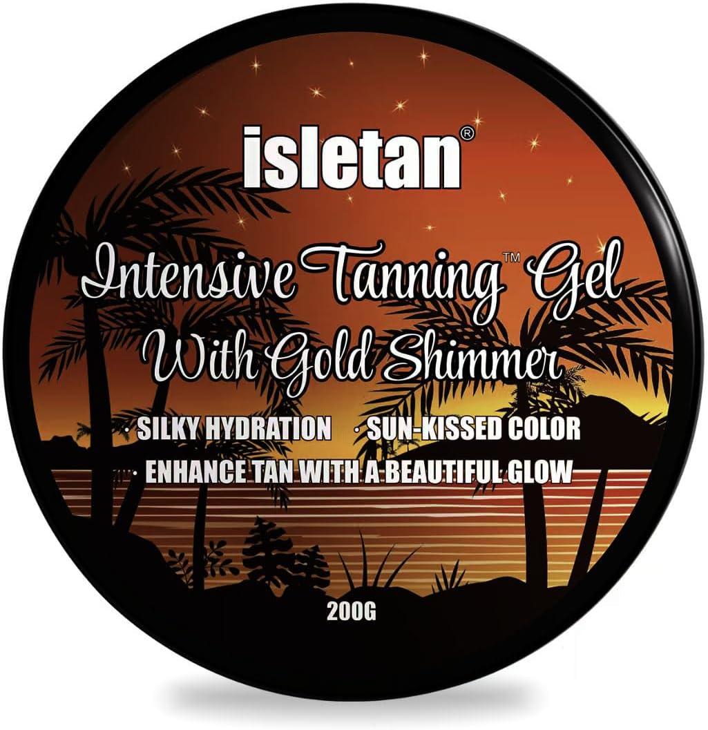 isletan Gold Shimmer Intensive Tanning Tanning Gel Mango, Extreme ...