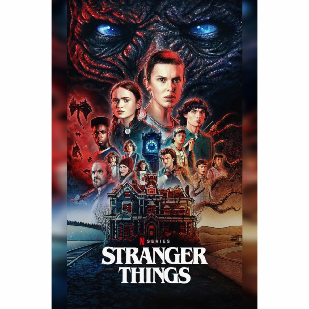 POSTER WALLAH Stranger Things Poster for Home Office and Student Room ...