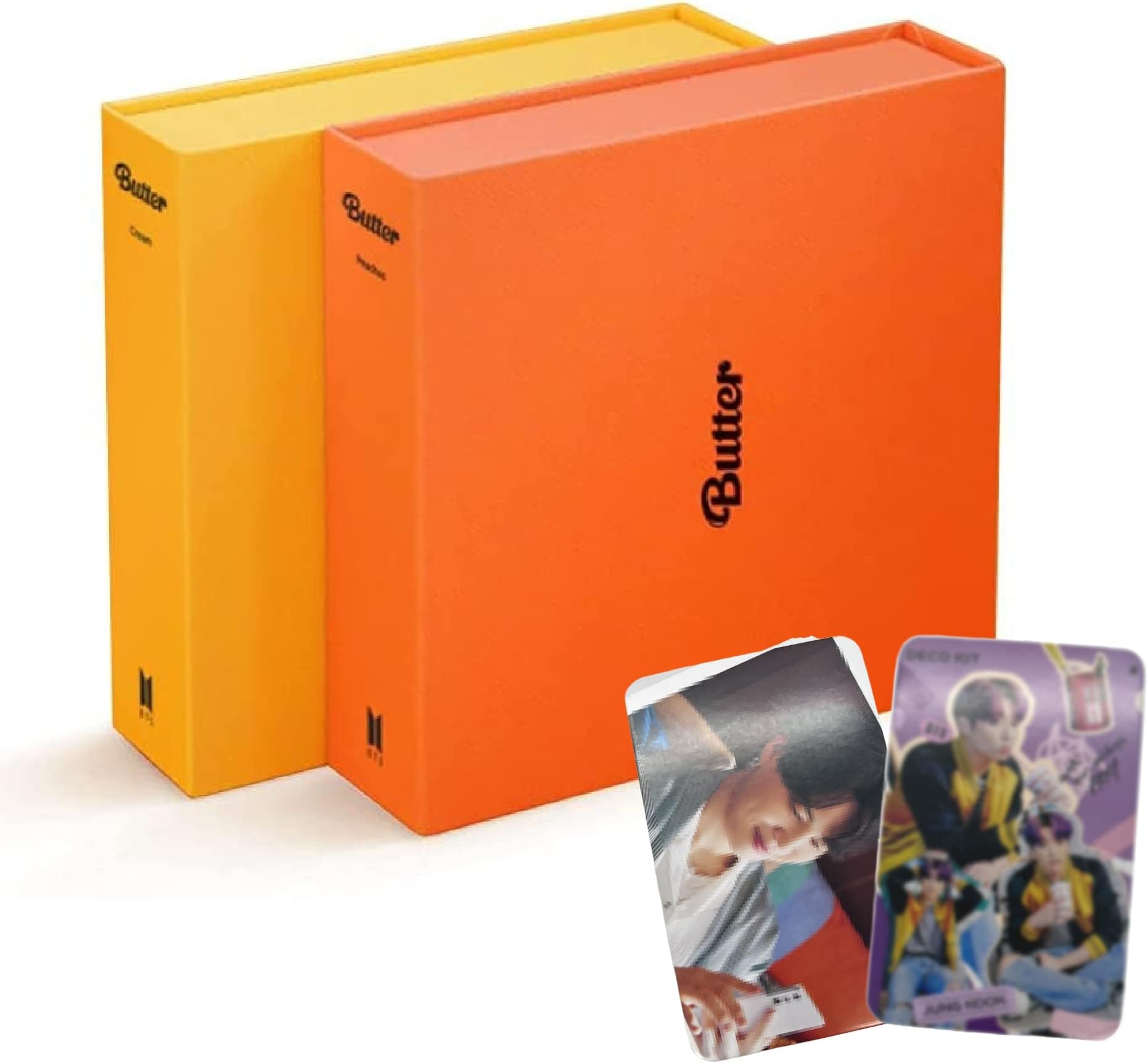 Amazon.com: BTS Butter Album Cream+Peaches ver. Set +Bangtan Boys Extra ...