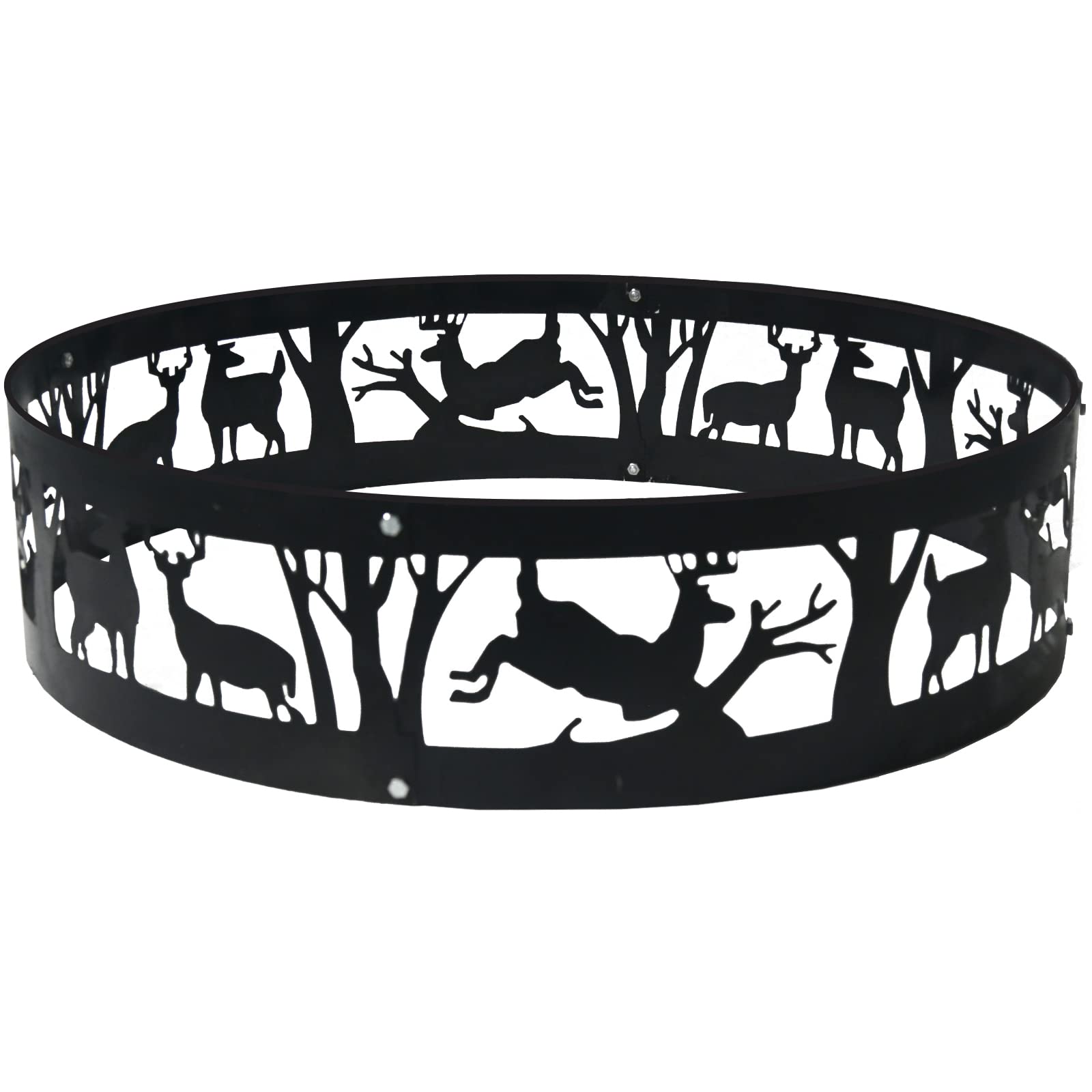 Amazon.com : Sharellon Fire Ring, Fire Ring for Outside Fire Pit, 36 ...