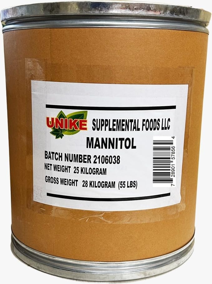 Amazon.com : Unike Nutra Original Super Mannitol powder | Natural Sugar ...