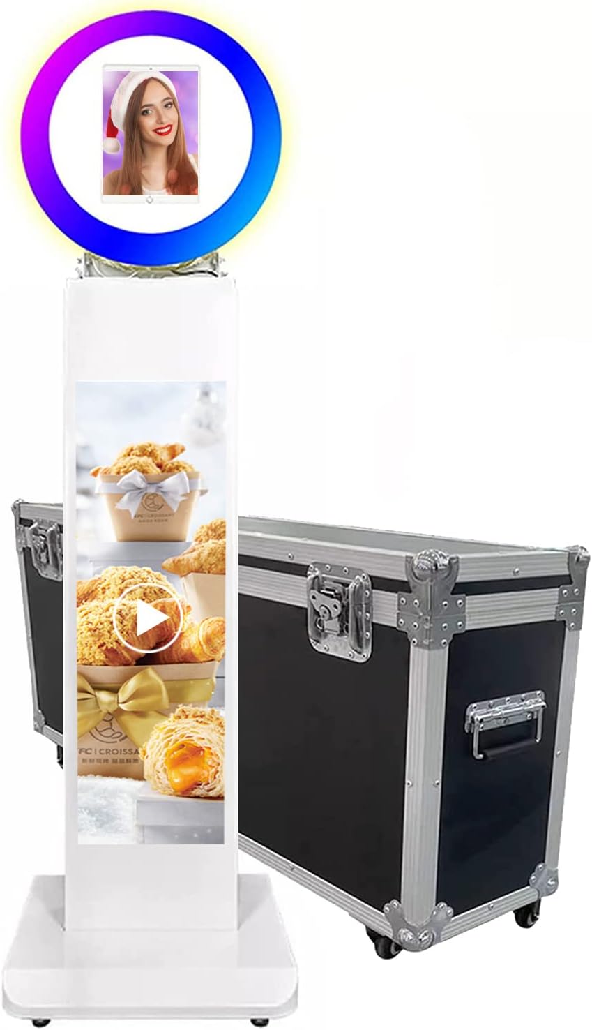 Amazon.com: RXFSP Portable Photo Booth for 10.2" 10.9" 11" 12.9" iPad ...