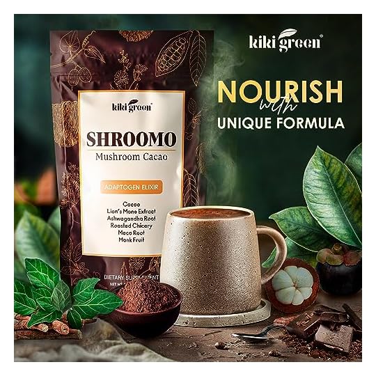 KIKI Green SHROOMO: Mushroom Coffee Alternative | Master Blend of Lion ...