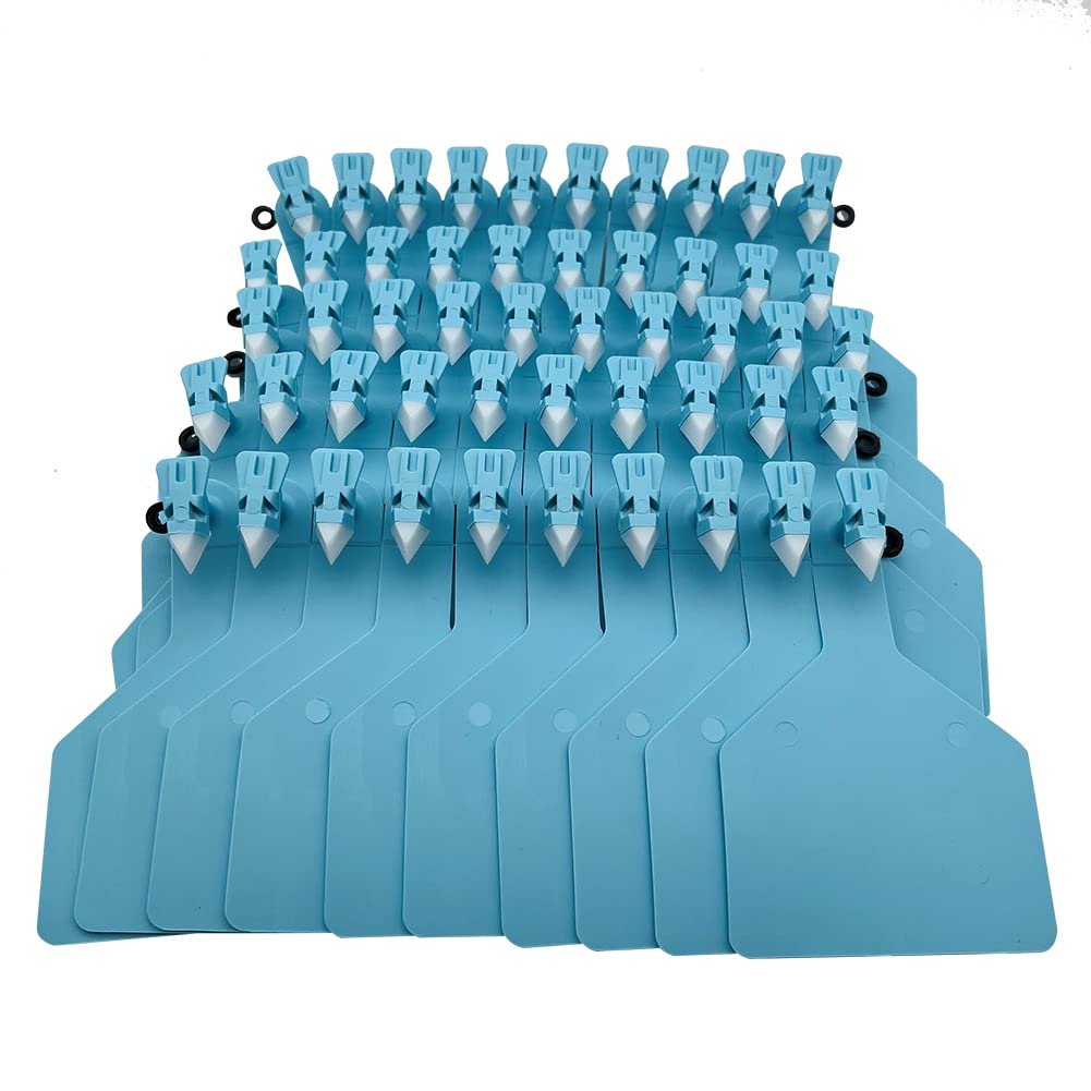 Amazon.com: 50Pcs Z Tags One-Piece Cattle Ear Tags TPU Blank Livestock ...