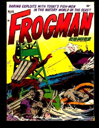 Frogman Comics #9: 1953 War Comic: Therrian, Kari A, Periodicals Inc ...
