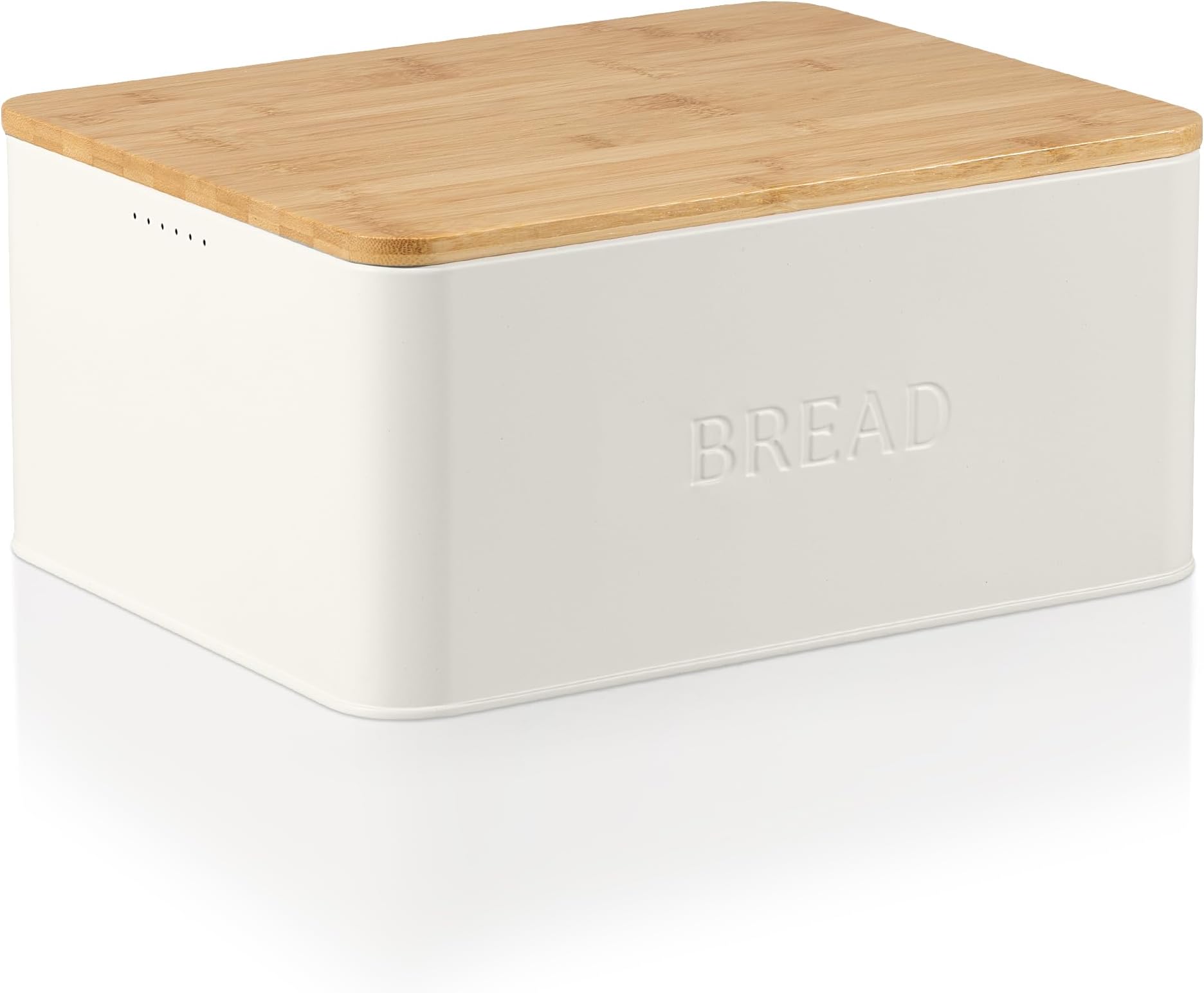 Amazon.com: Joseph Joseph Bread Box with Removable Bamboo Cutting Board ...